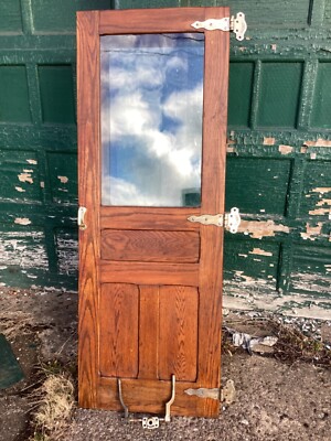 McCray Walk In Ice Box Door, Oak 75 1/2 “ x 28”x 5” Great for Wine ...