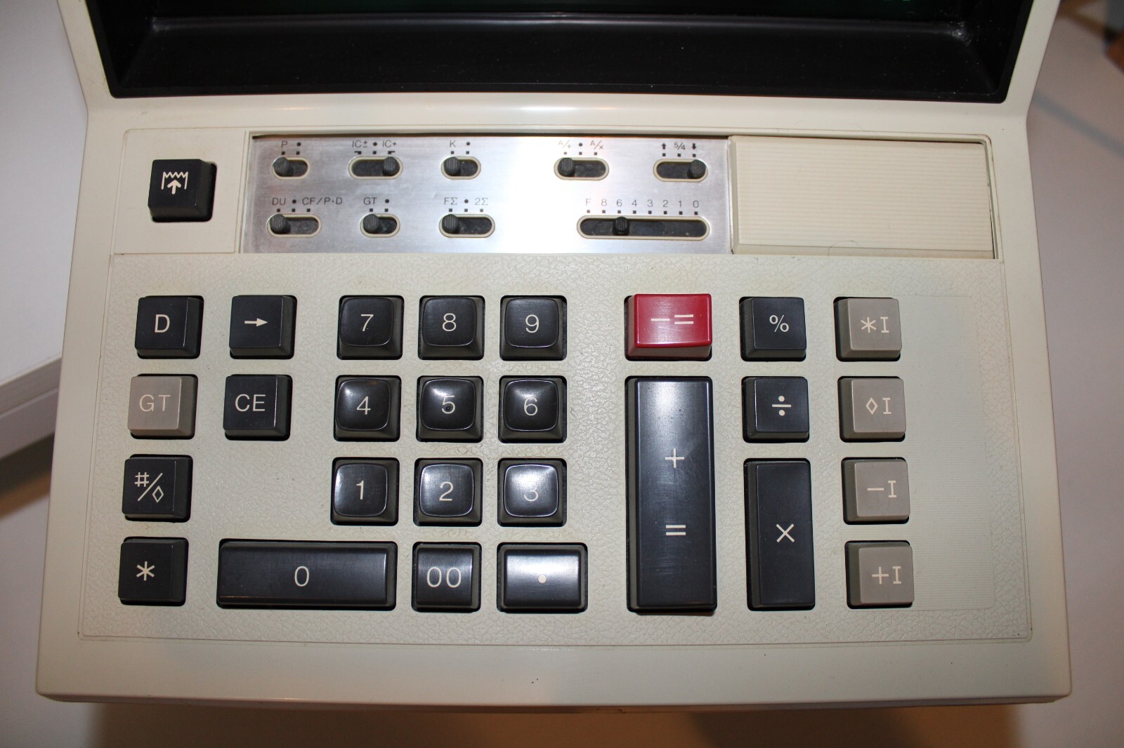 Sharp Compet CS-4187 - 12 Digit 2 Color Electronic Printing Desktop ...