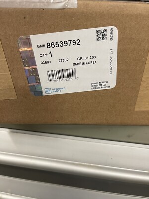 OEM NEW GM 86539792 FREE SHIPPING | eBay