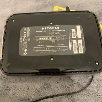 NETGEAR RangeMax Duo Wireless-N Dual Band Router WNDR3300 w/Cord | eBay