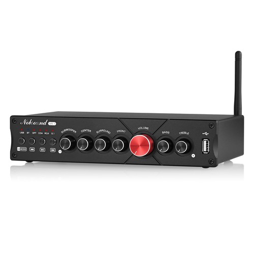 5.1 Channel Digital Amplifier Bluetooth Receiver Home Theater Stereo ...