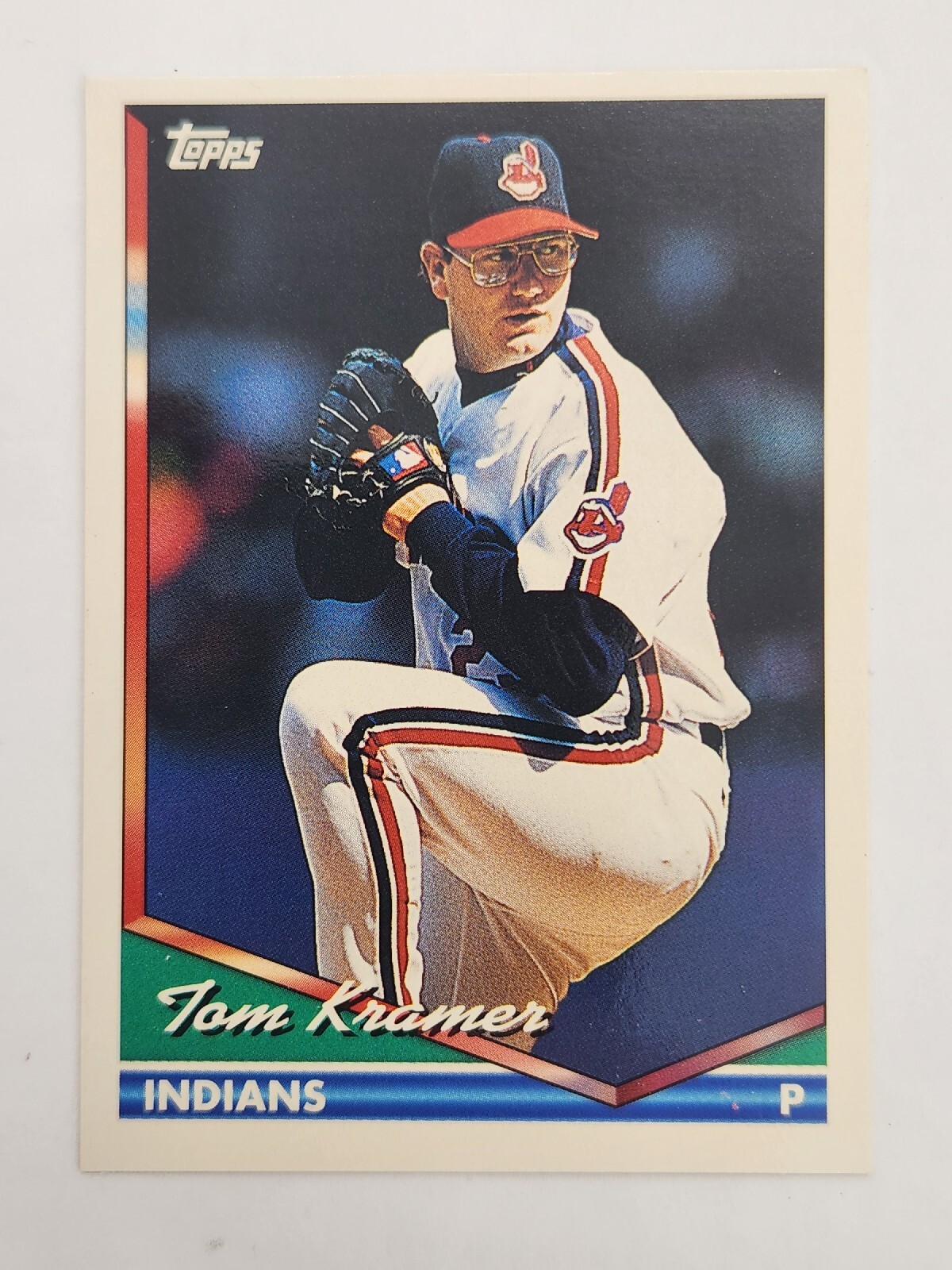 Tom Kramer - 1994 Topps #642 - Cleveland Indians Baseball Card | eBay UK