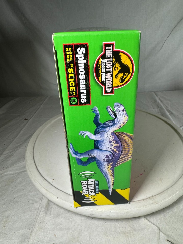 Vintage Jurassic Park The Lost World Spinosaurus 1997 Kenner Slice With ...