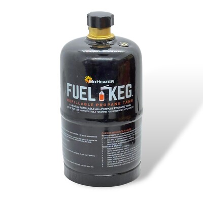 Fuel Keg. - 1 lb. / 16 oz. Empty Refillable Propane Tank – DOT ...