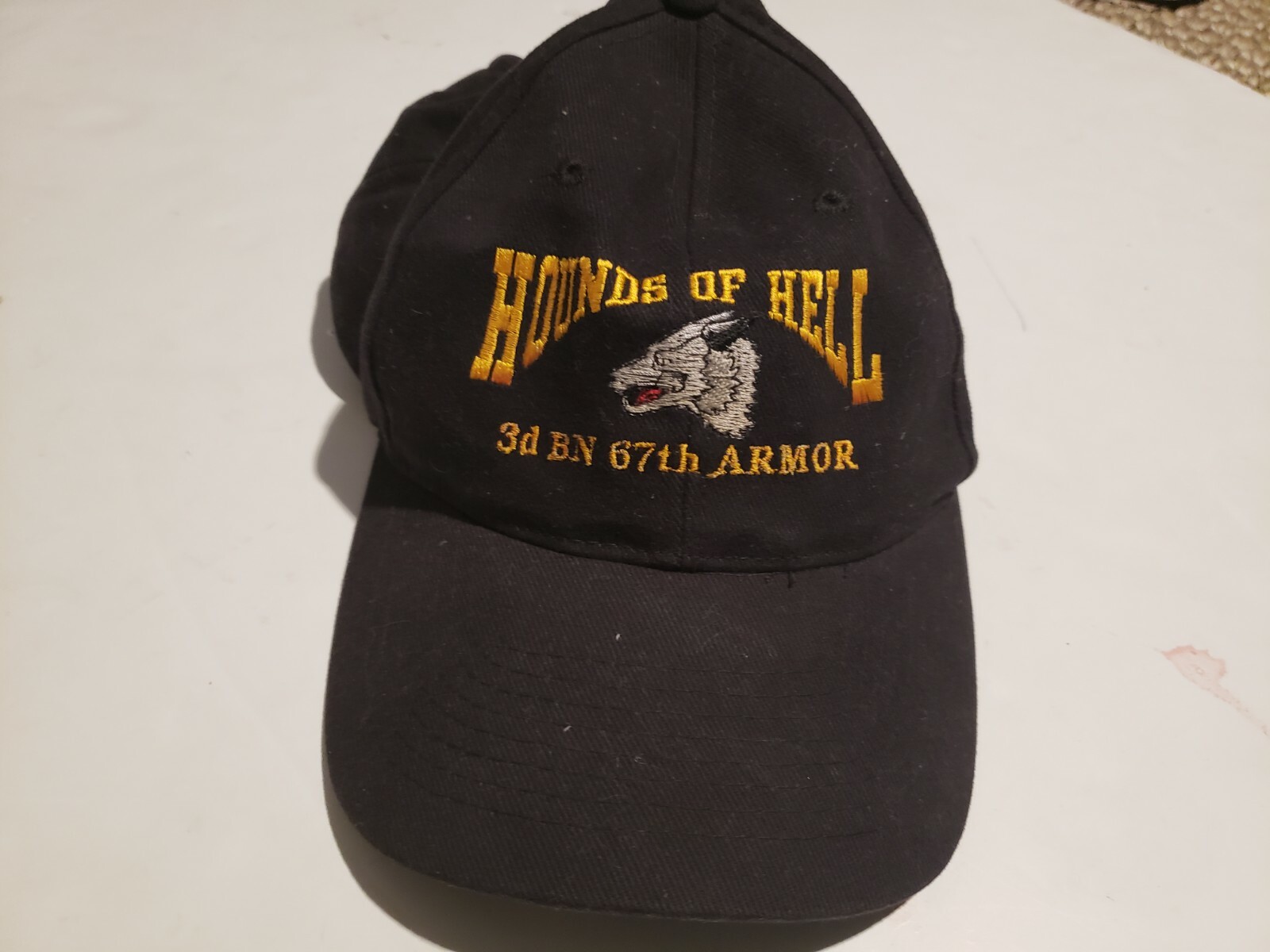 3rd Battalion 67th Armor Regiment hounds of hell hat | eBay
