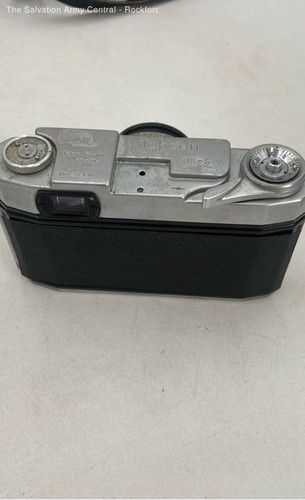 Topcon 35-S Black Silver Auro Exposure Manual Focus Rangefinder Camera ...