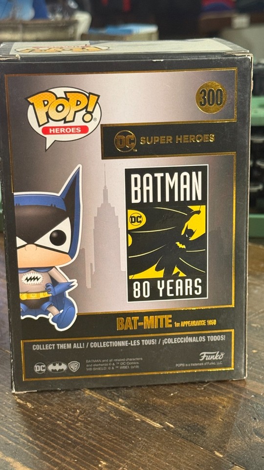 Funko Pop! Heroes Batman - Bat-Mite 1st Appearance Vinyl Figure #300 | eBay