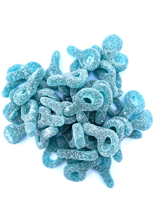 1kg Sour Jelly Blue Dummies Aladdins Sweets Gummy Bulk Buy | eBay