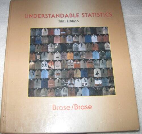 Understandable Statistics: Concepts and Methods - Hardcover - GOOD ...