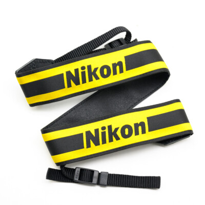 Nikon Camera Neck official Strap NOGS-004 Camera Strap Yello Neck ...