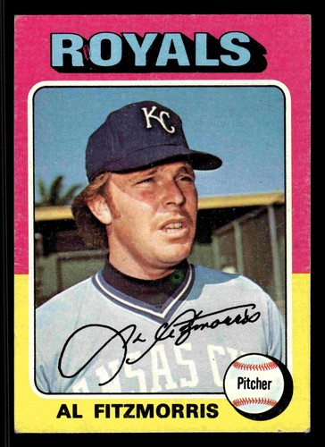 1975 Topps Al Fitzmorris #24 - Kansas City Royals | eBay