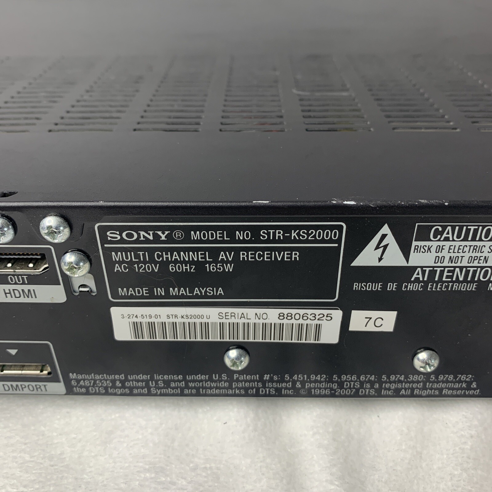 Receiver Mic | Sony Strks2000 Home Theater 5 1 Surround Sound
