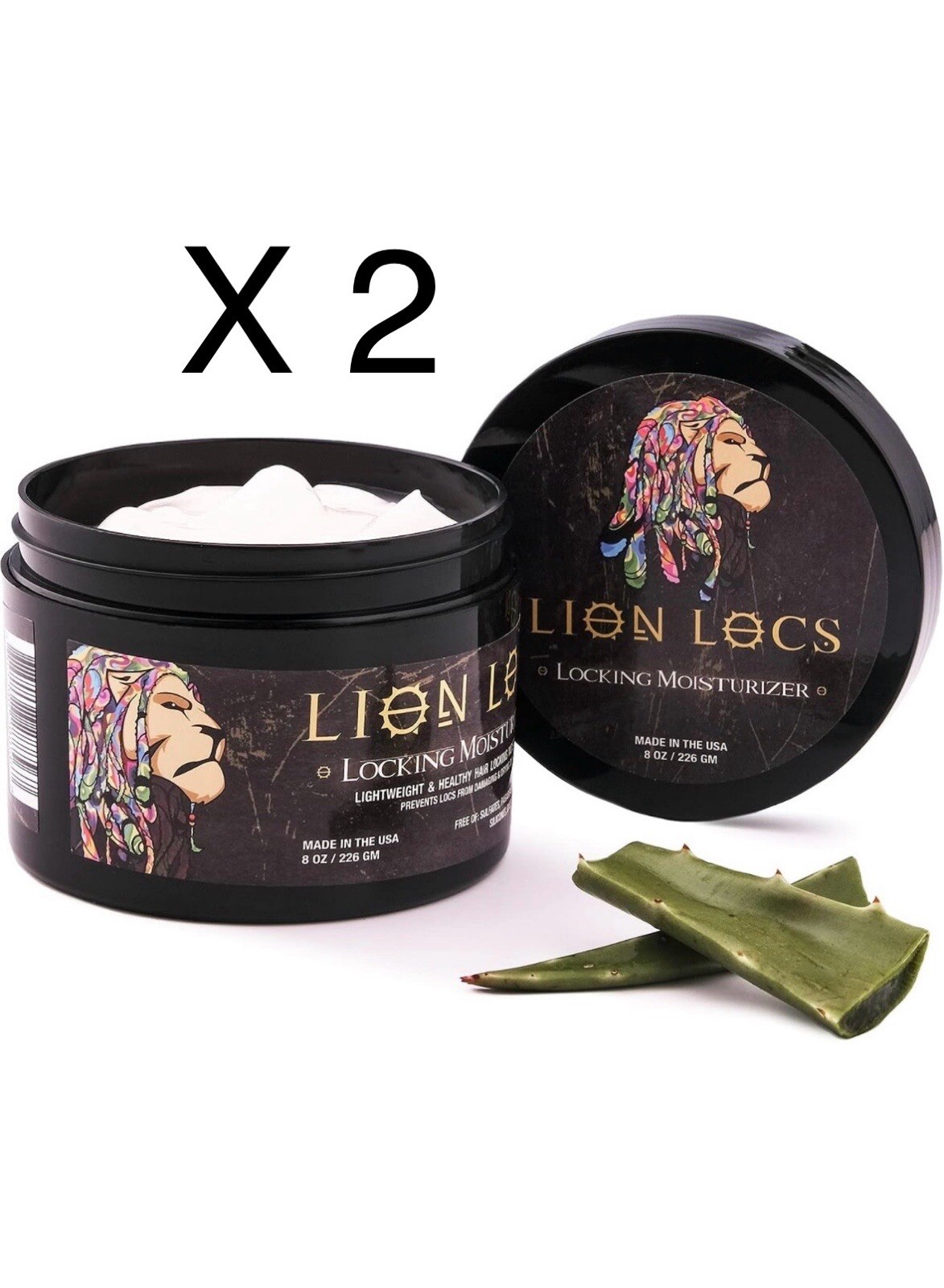 Lion Locs Dreadlocks Moisturizer and Re-twist | Locking Gel - Pack Of ...