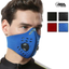 Reusable Dual Air Breathing Valve Face Mask Cover with Activated Carbon ...