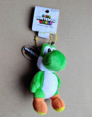 Super Nintendo World Yoshi Plush Doll Key Chain Universal Studios Japan ...