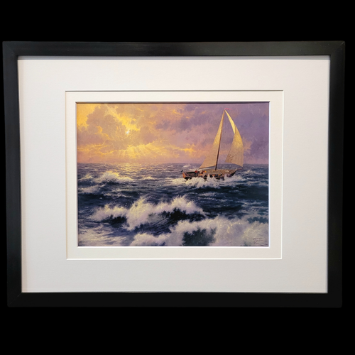 Thomas Kinkade Perseverance Signed in the Print Custom Framed Print | eBay