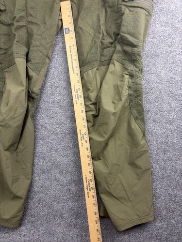 First Lite Obsidian Foundry Pants Mens 40x33 Green Hunting Outdoors Zip ...