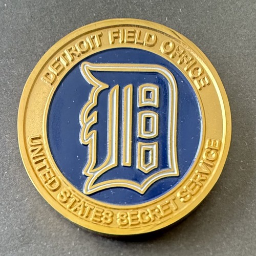 US Secret Service Detroit Field Office Challenge Coin | eBay