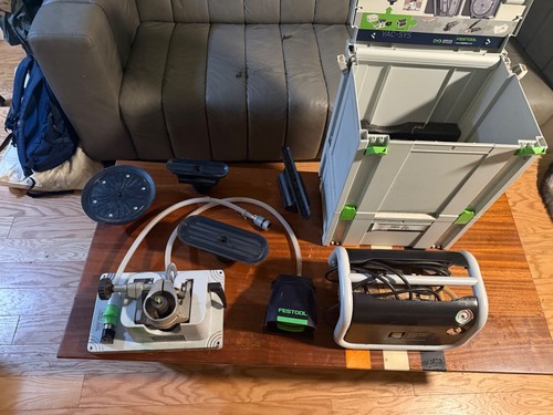 Complete Festool Vac Sys Clamping System with 4 Vacuum Pads - No ...