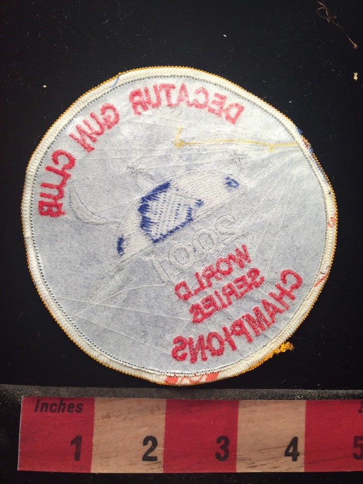 Illinois Patch - DECATUR GUN CLUB - 2001 World Series Champions S79P | eBay