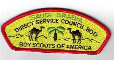 Direct Service Council CSP S-1a Saudi Arabia 800 BSA ROR Bdr. (CSI $10 ...
