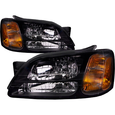 Driver Passenger Headlight Set Fits 00-06 Subaru Baja Legacy Outback ...