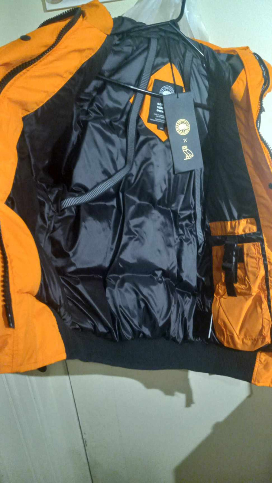 Canada Goose Chilliwack Sunset Orange OVO x Drake Collaboration Women’s ...