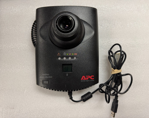 APC NetBotz Room Monitor 355 Security Camera NBWL0355 w/ cable | eBay