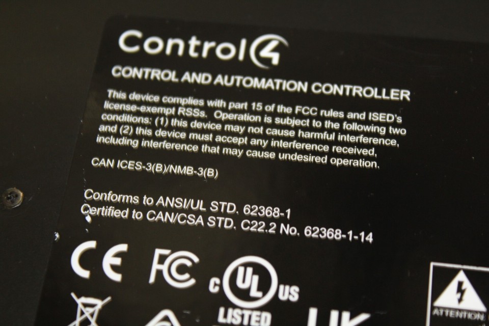 Control4 CORE 5, controller 10363249 With 2 Antennas FREE SHIPPING | eBay