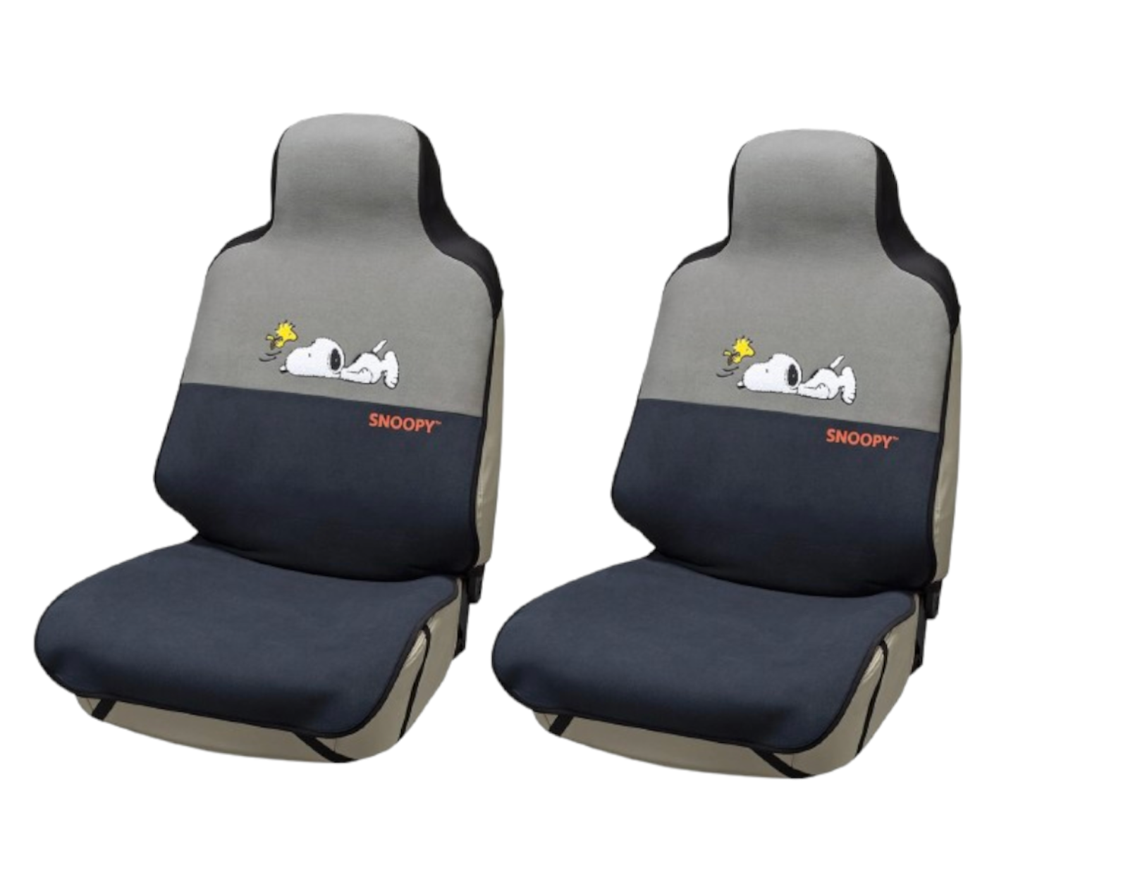Snoopy Car Seat Cover Set of 2 Snoopy Sleeping BONFORM Japan NEW | eBay