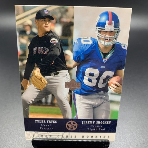 2002-03 UD SuperStars #281 Jeremy Shockey Tyler Yates Dual Rookie ...