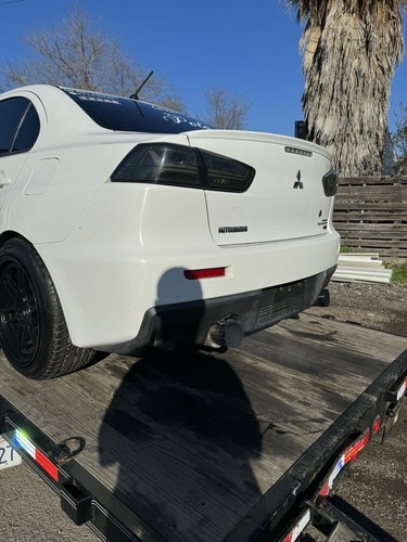 2008-2015 MITSUBISHI EVOLUTION X EVO 10 REAR BUMPER OEM LOADED | eBay