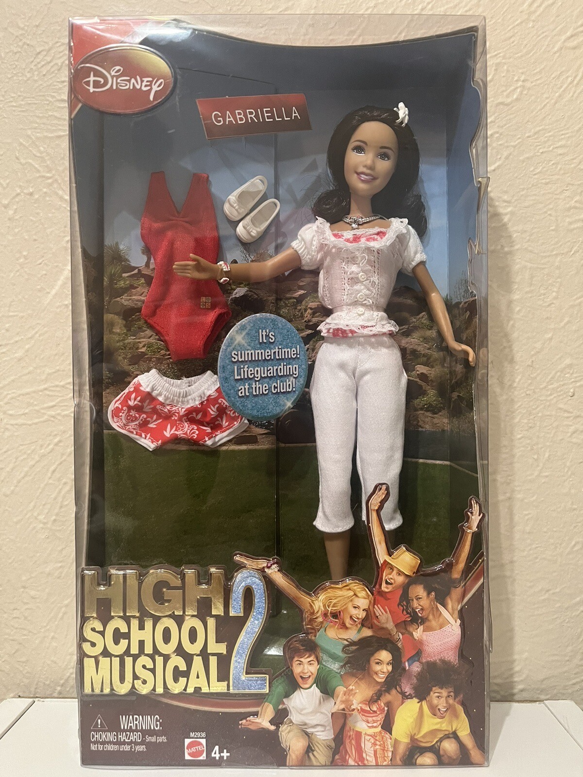 High School Musical 2 Gabriella Barbie Doll; New In Box | eBay