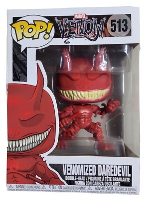 Funko POP! MARVEL Venom #513 Venomized DareDevil, In Protector, New | eBay