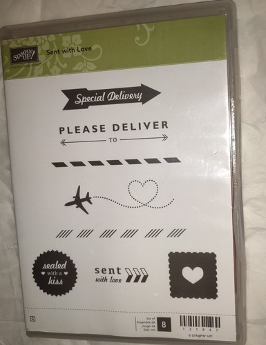 Stampin Up! Sent with Love New - Mail / Envelope Decorative Stamps ...