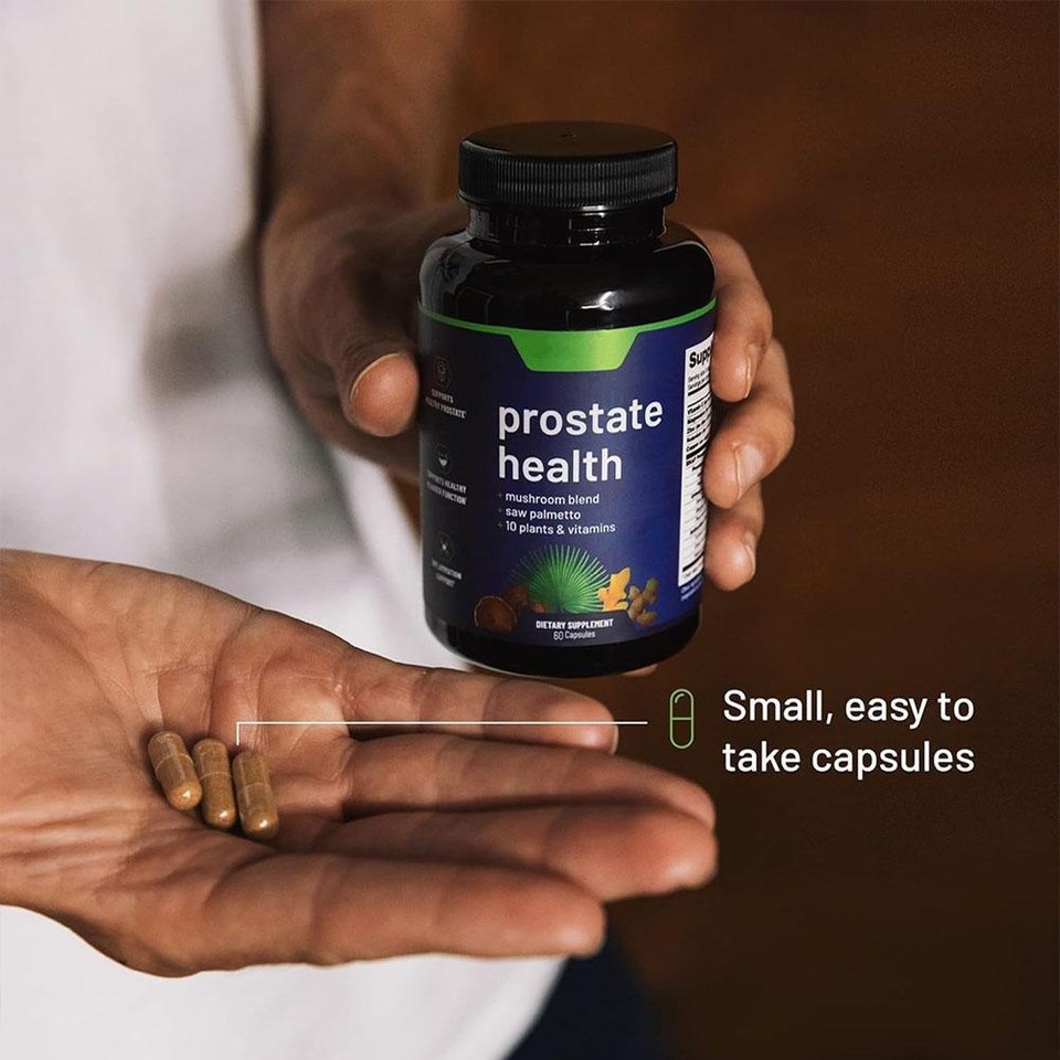 NEW Prostate Health Capsules Natural Support for Men’s Wellness 60 ...