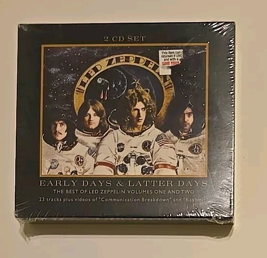 Best Of Led Zeppelin Early Days & Latter Days 2 CD Set - New Factory ...