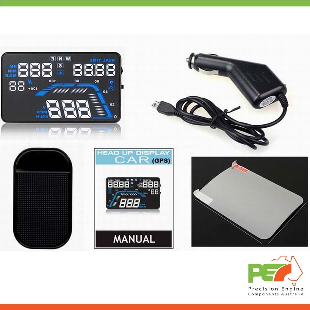 Q7 5.5" Head Up Display GPS Windscreen Speedometer Sys For Mercedes ...