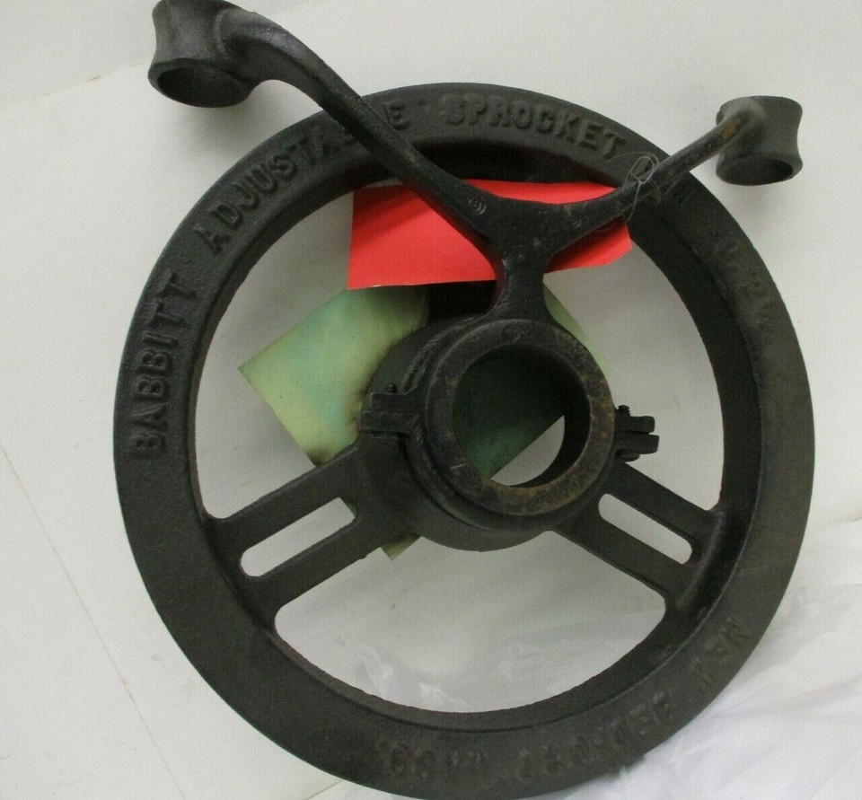 New other Babbitt Adjustable Sprocket Rim No. 2-1/2 A1105AES | eBay