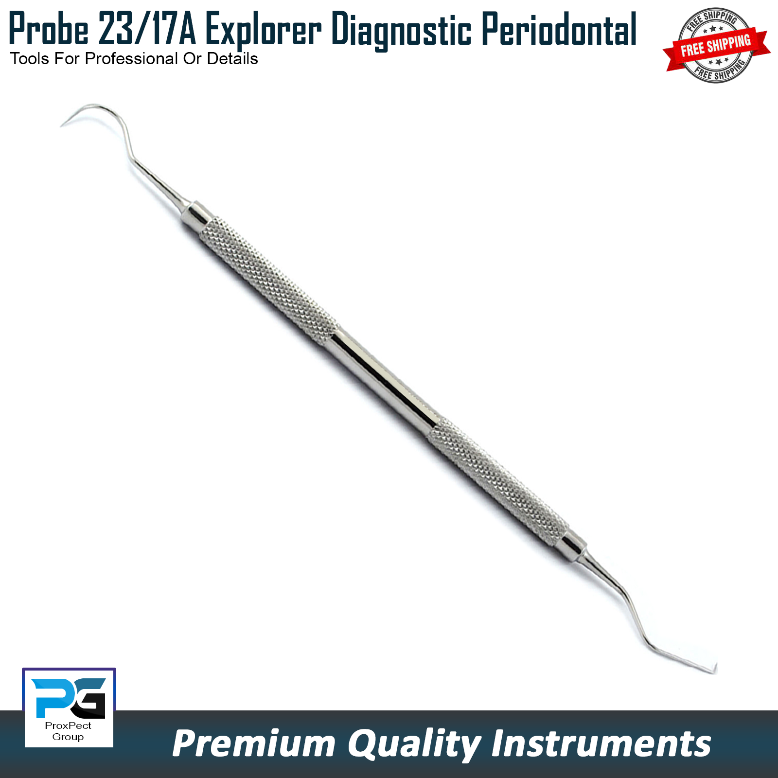 Probe UNC-23-17A Periodontal Dental Probe Color Coded-Marking ...