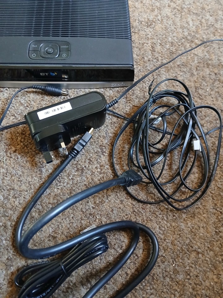 BT YouView+ Box DTR-T2100 / 500GB HD Freeview Player & Recorder ...