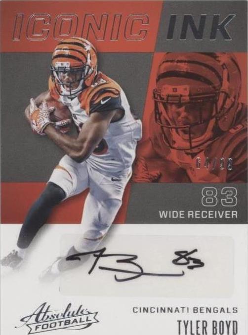2017 Panini Absolute - Iconic Ink Tyler Boyd #II-TB /99 (AU) for sale ...