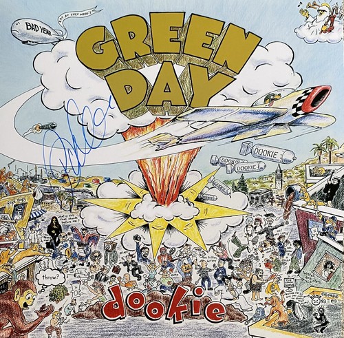 BILLIE JOE ARMSTRONG AUTOGRAPHED SIGNED GREEN DAY DOOKIE VINYL | eBay