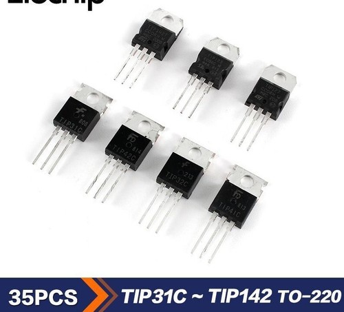 Universal Transistor Set DIP 7 Values TIP31C to TIP42 TO220 Assortment ...