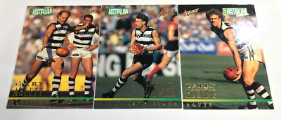 1995 Select AFL Series 1 All Australia Team Card Full Geelong Team Set ...