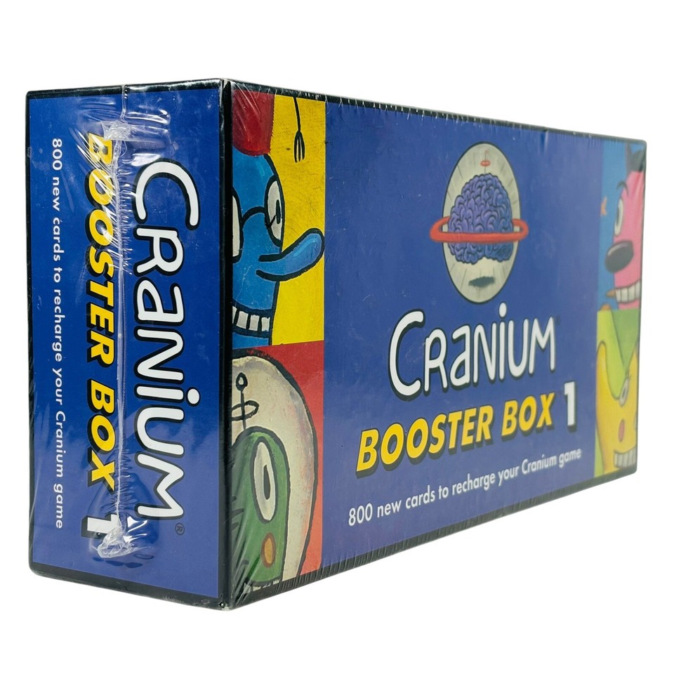 Cranium Booster Box 1 Board Game - 800 Cards Family Activity Party ...
