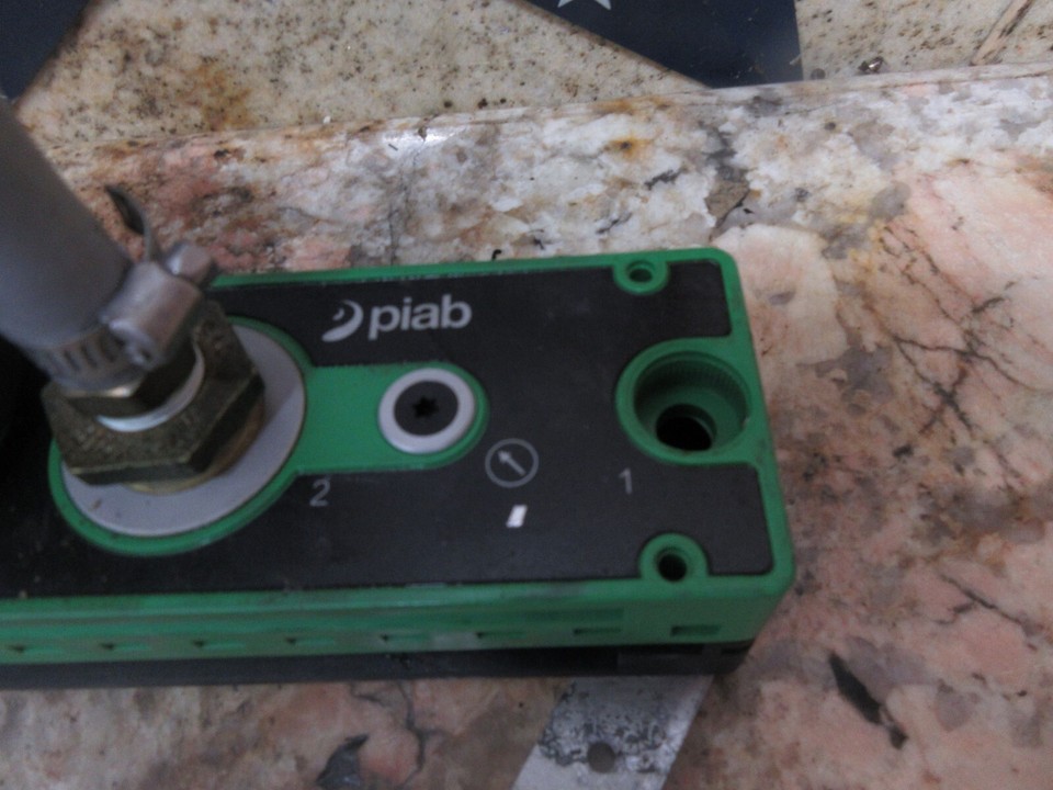 PIAB AIR FEED VACUUM PUMP PCL.X1BN.S.EE.SV PCL-X1BN.S.EE.S 6058868 01. ...