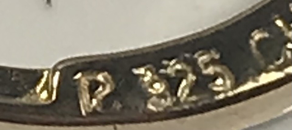 ROSS SIMONS VINTAGE STERLING SILVER GOLD VERMEIL CIRCLE DIAMOND ...