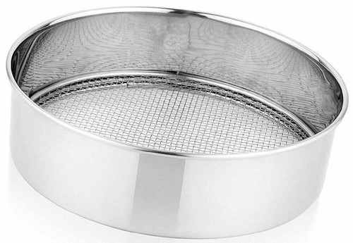 Sieve Channi Chalni In Box Stainless Steel Silver Premium Quality | eBay