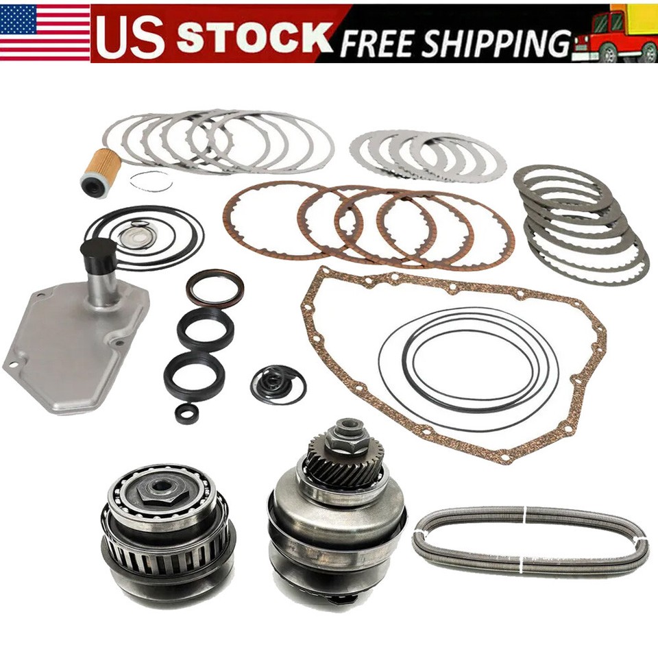 JF015E RE0F11A Transmission Master Rebuild Kit Pulley Set W/ Belt For ...